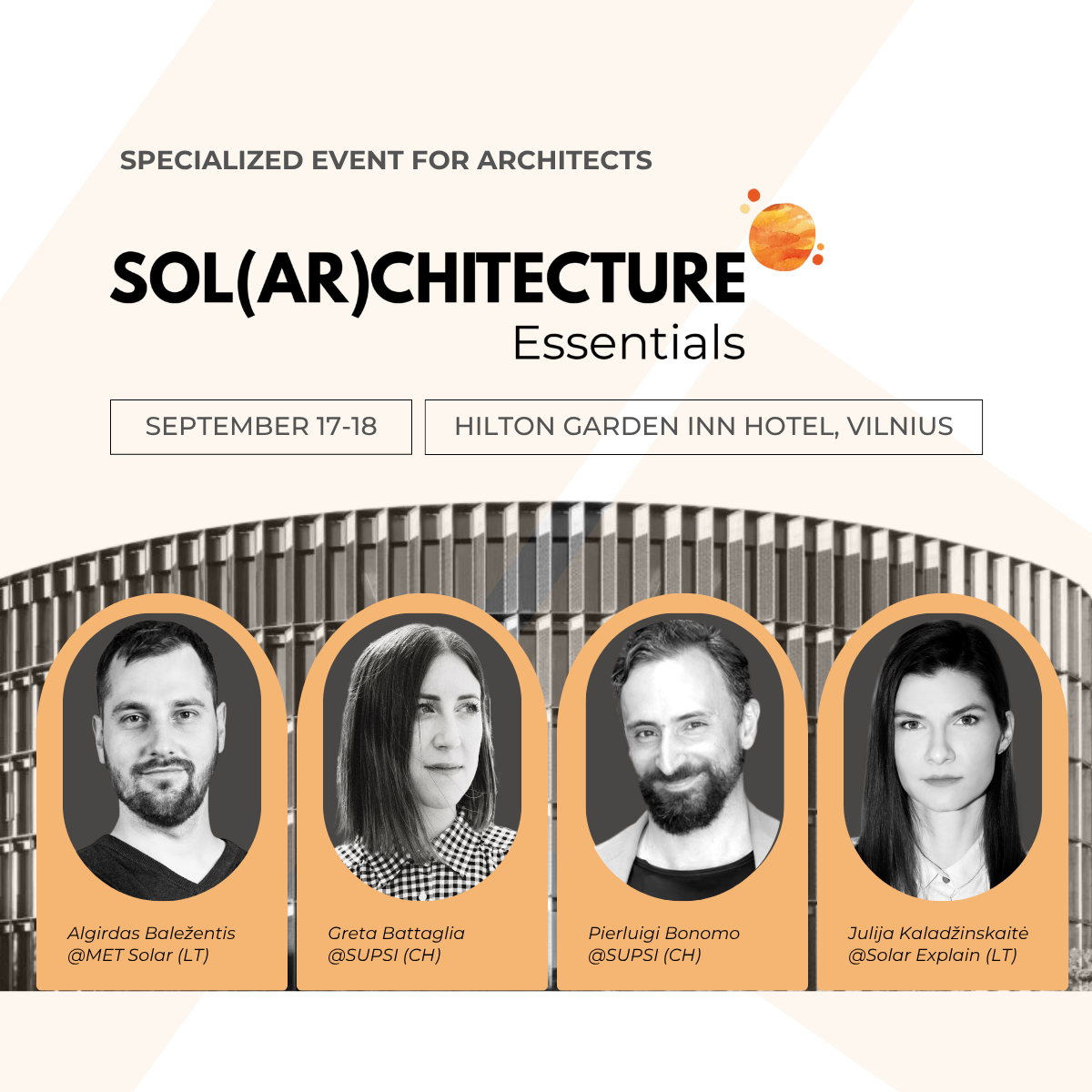 SOLARCHITECTURE Essentials: A One-Day Deep Dive into Solar Architecture ...